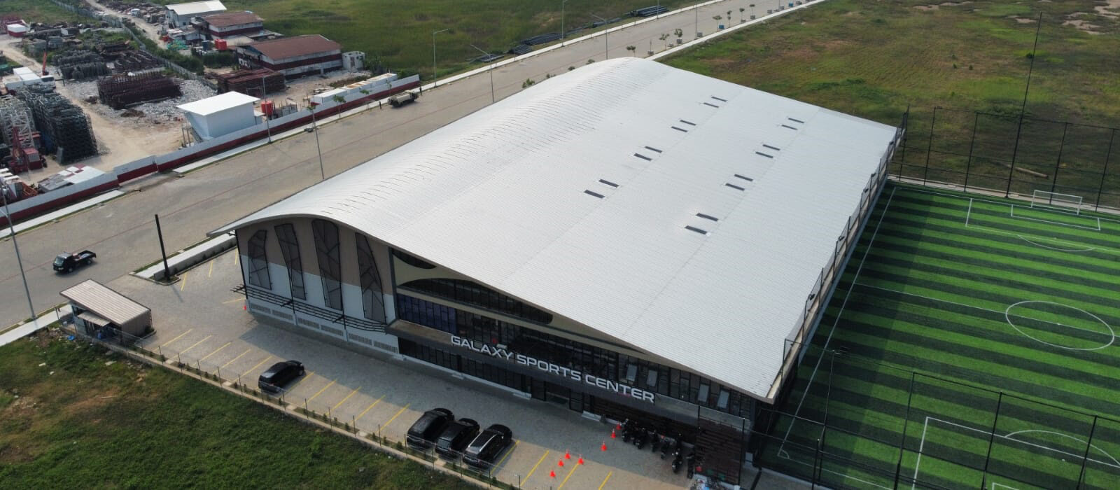 Atap Spandek Trimdek KOBAtrim 1035 Proyek Sport Center PIK — PT Kobal ...